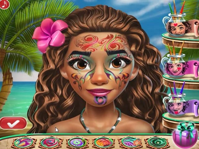 EXOTIC PRINCESS MAKEUP online hra | POMU Hry