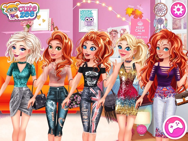 DISNEY CLOTHES SWAP online hra | POMU Hry